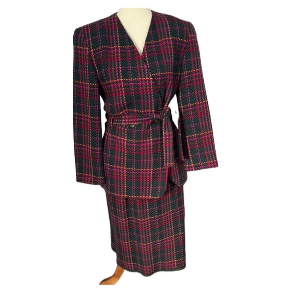 Pendleton | Skirts | Vintage Pendleton Multi Color Two Piece Co Ord Set ...